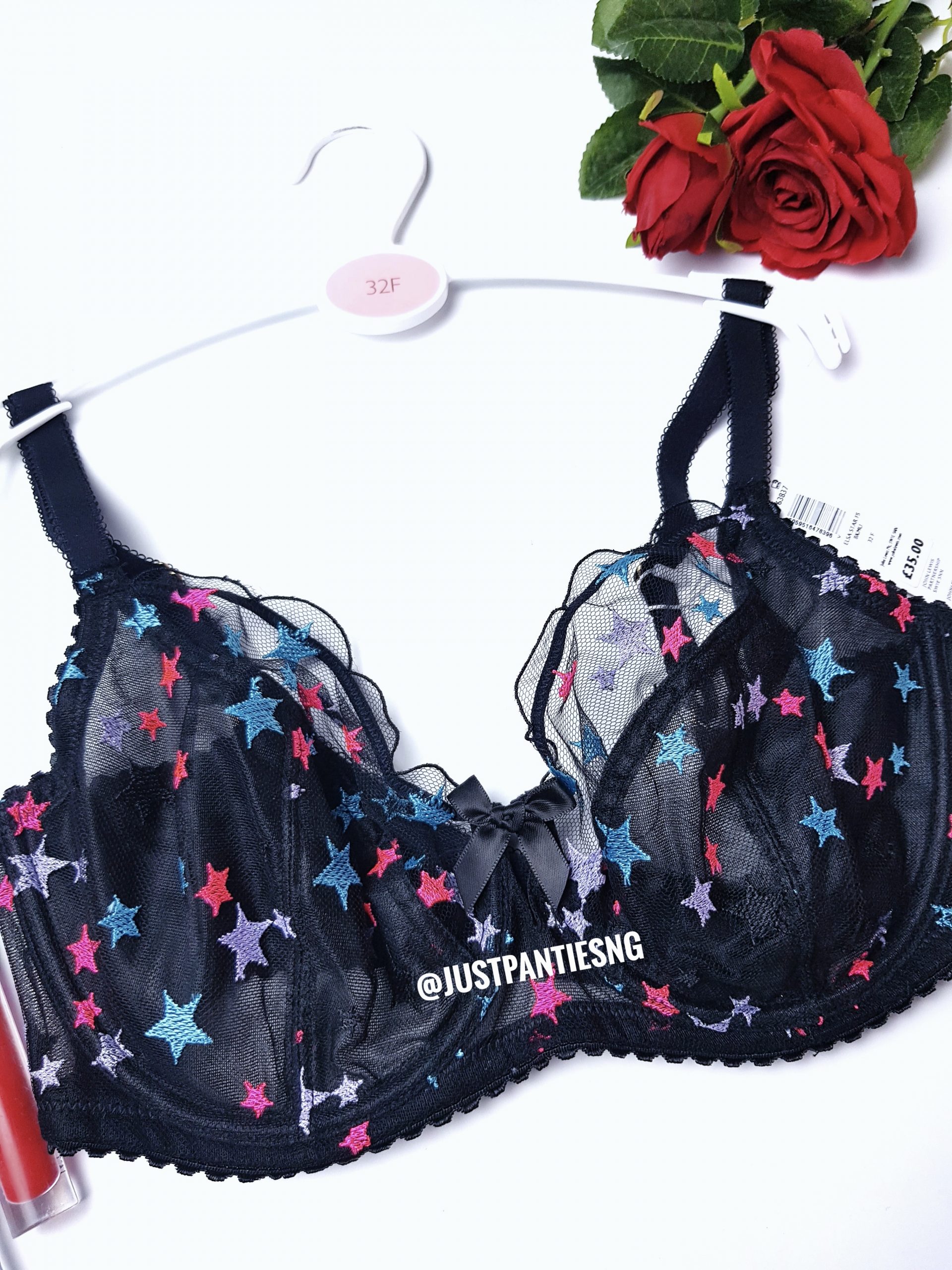 Elsa Full Support Underwired Plunge Bra – Just Panties